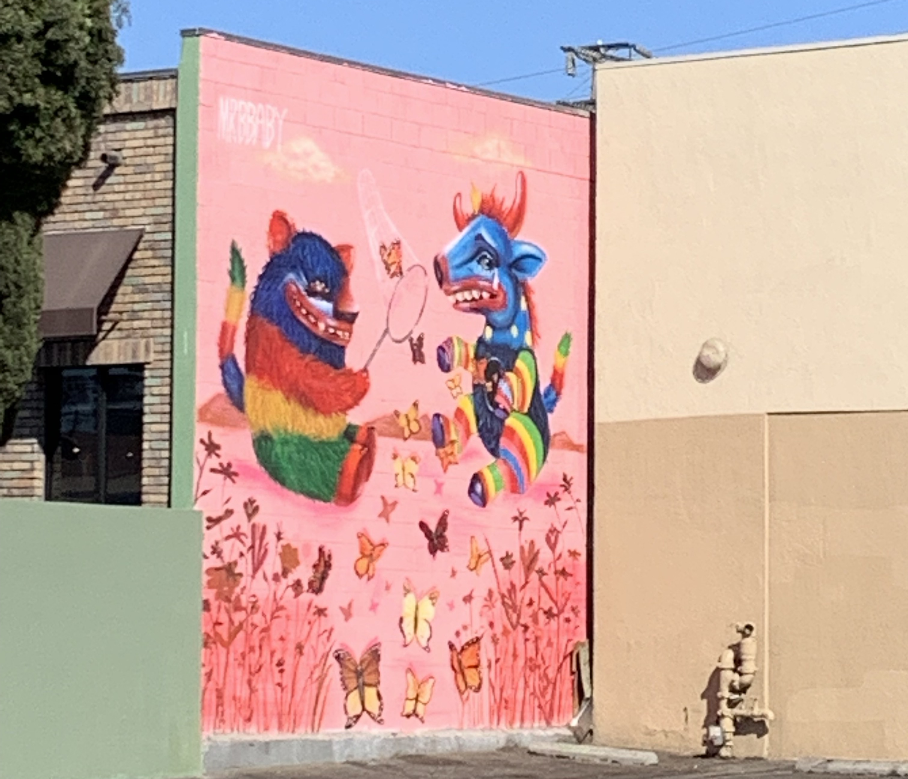 STREET ART: MURAL BY MR. B-BABY IN LOS ANGELES – GLOBAL GRAPHICA