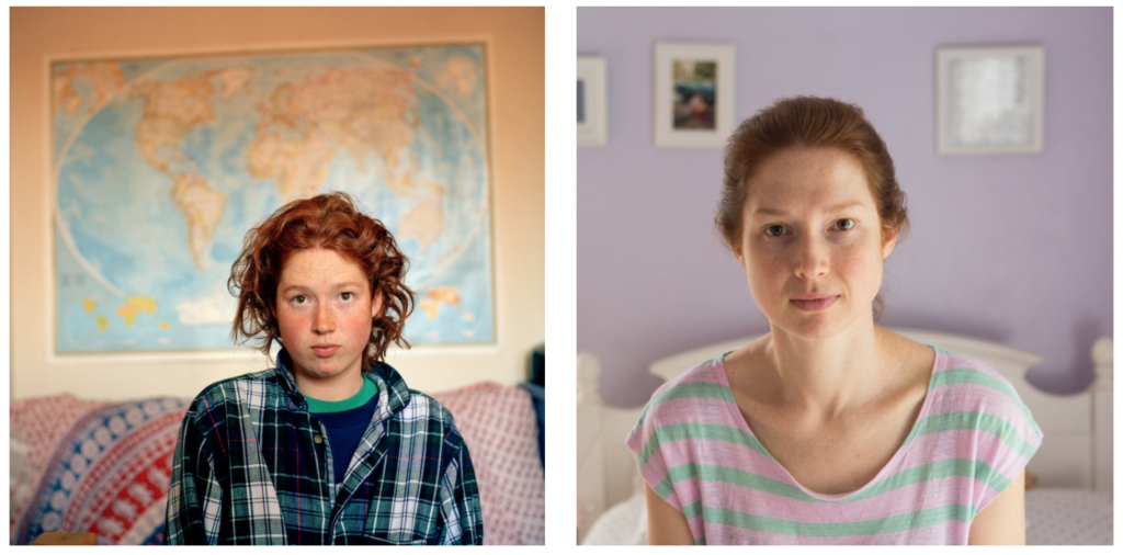 CAPTURED: PHOTOGRAPHER’S PIX OF COLLEGE CLASSMATES THEN AND NOW ...