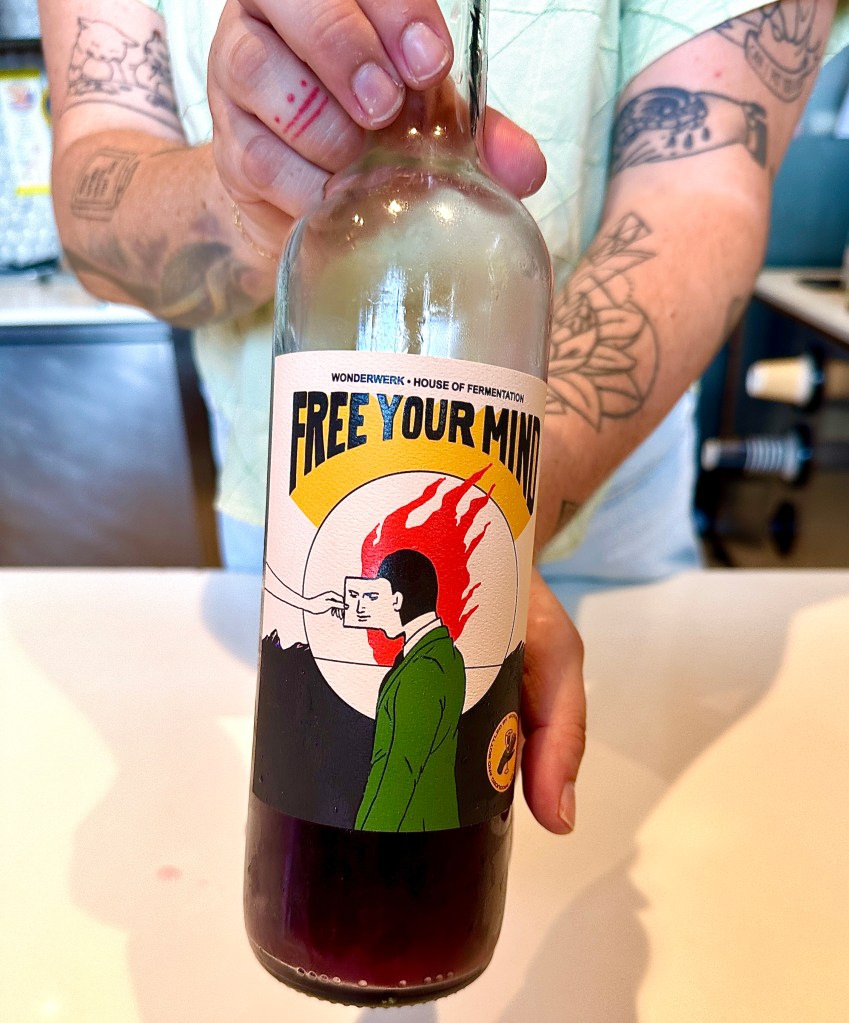 LET’S GET GRAPHICAL: WINE LABEL CAJOLES DRINKERS TO THINK WITH BRANDING ...