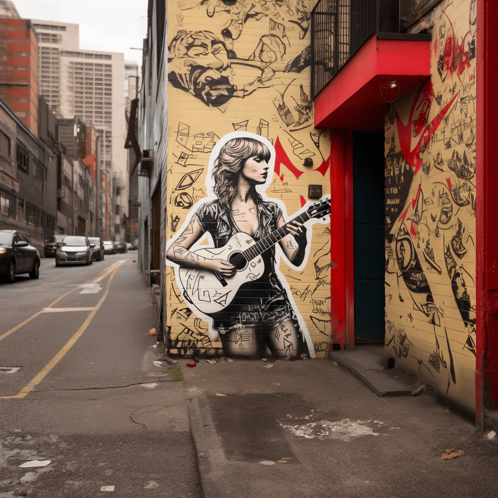 STREET FAKES: TAYLOR SWIFT AS STREET ART SUPERSTAR! – GLOBAL GRAPHICA